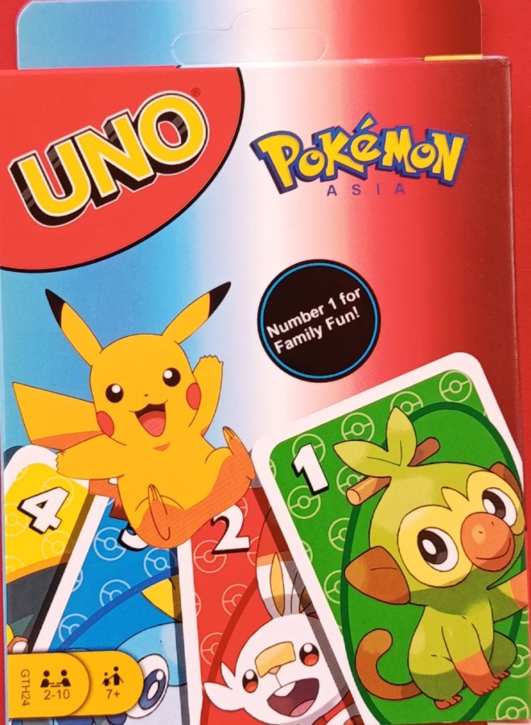 Pokemon Uno Card Game – Party Things and Craft Supplies
